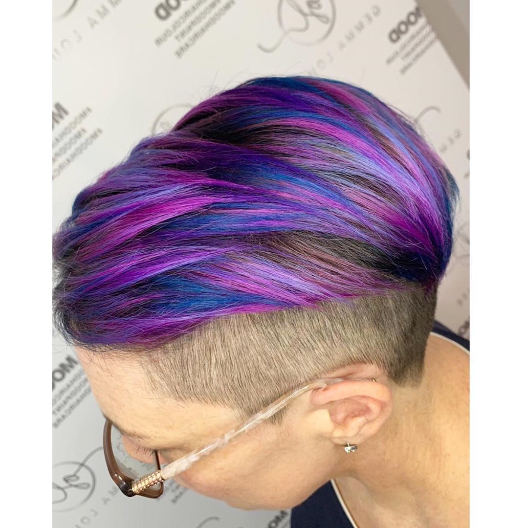 Purple Hair for Women Over 40 - Not Just For Girls! - Colorli.com